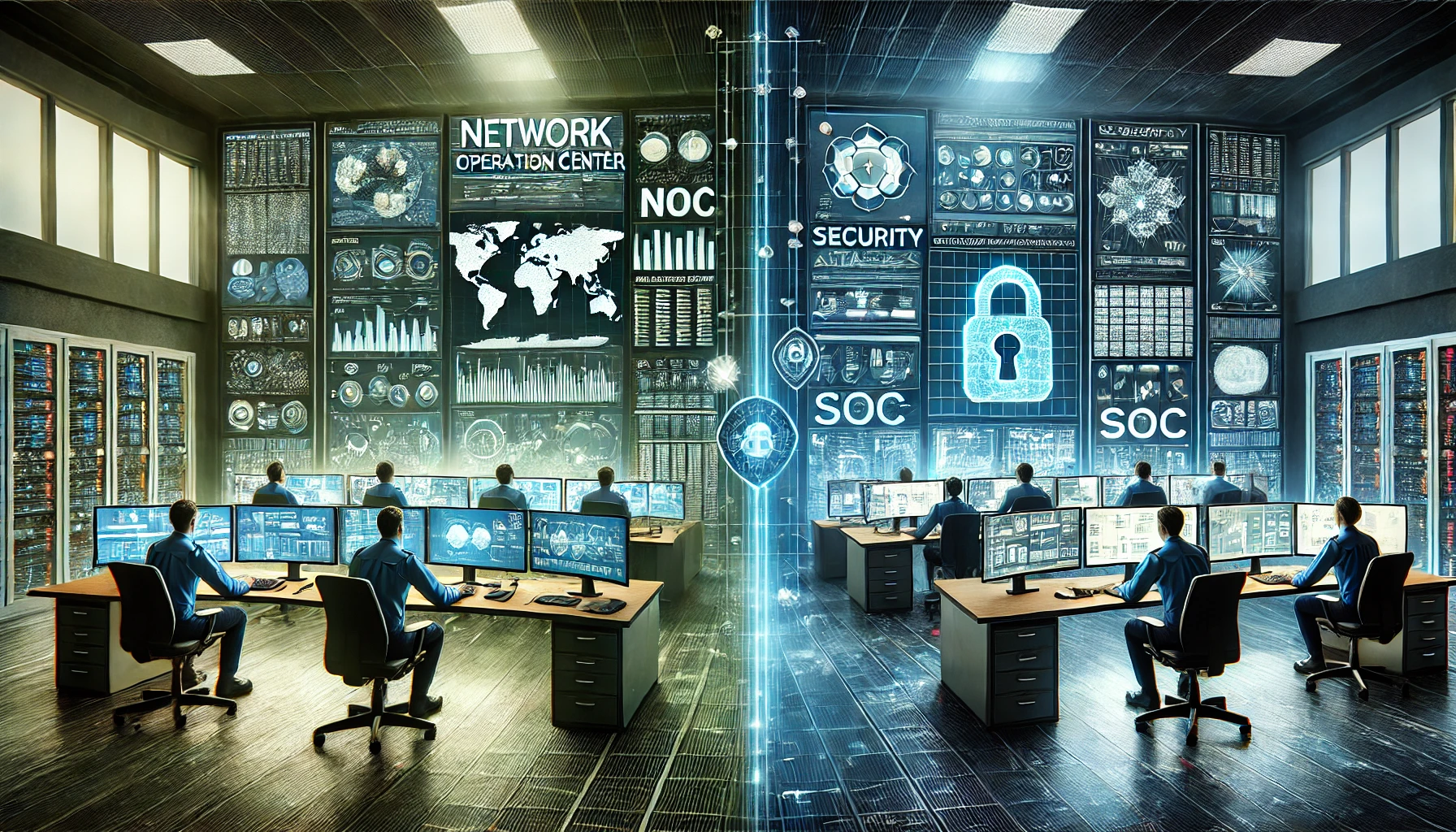 ¿Qué son los Equipos NOC/SOC?